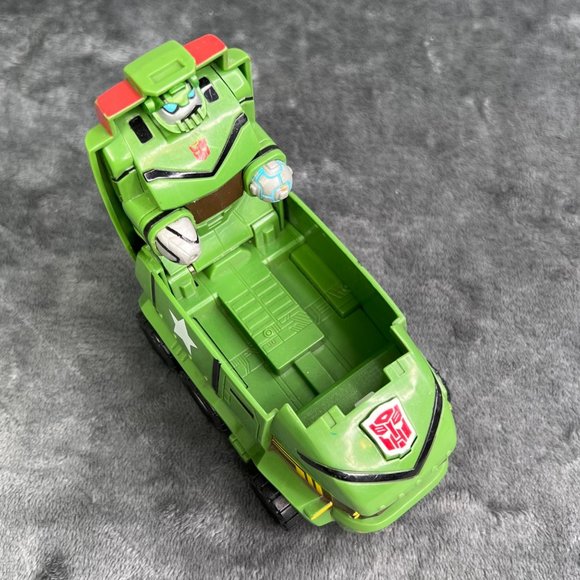 Hasbro | Toys | Hasbro Transformer Bulkhead Bumper Battler Talking Vehicle 207 Green Sounds ...